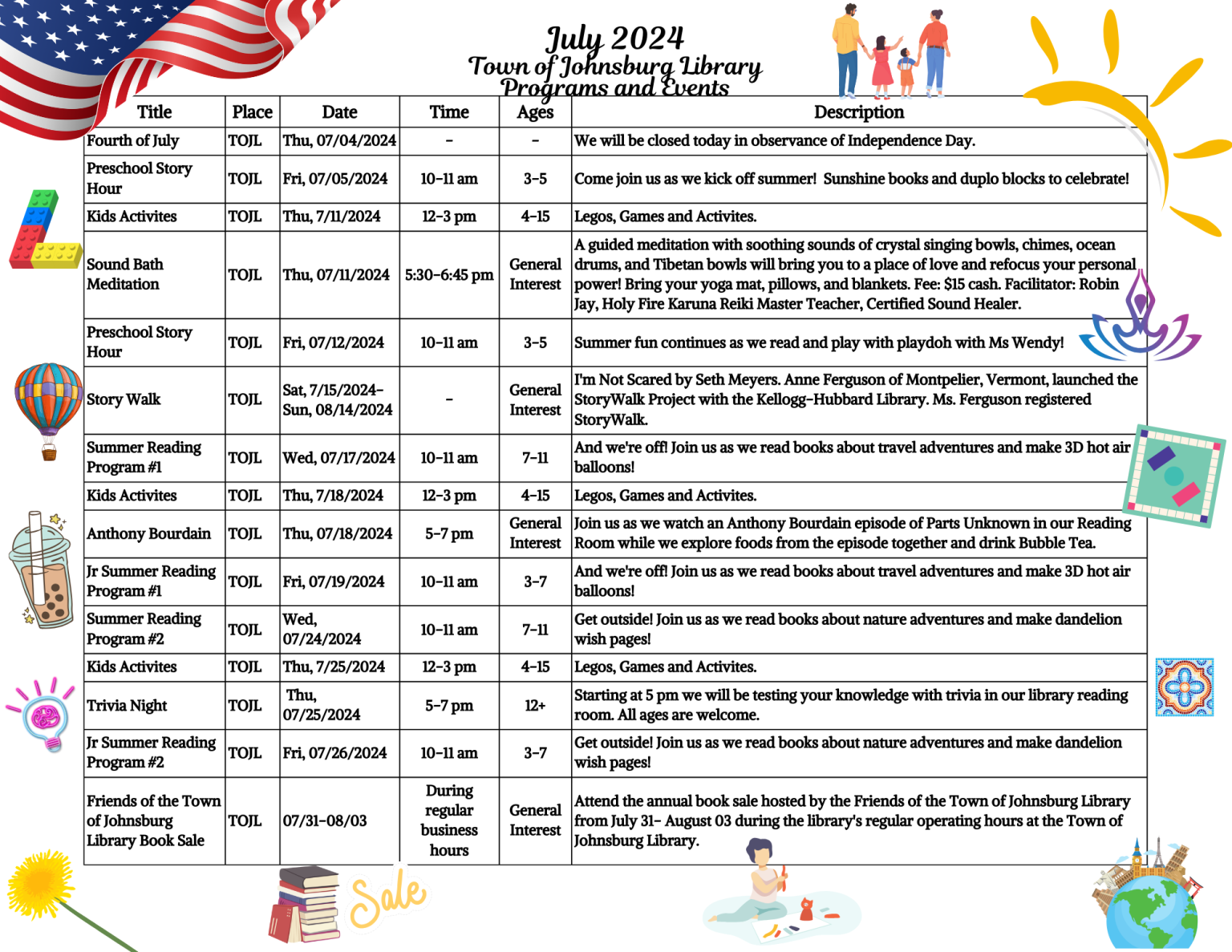 Town of Johnsburg Library